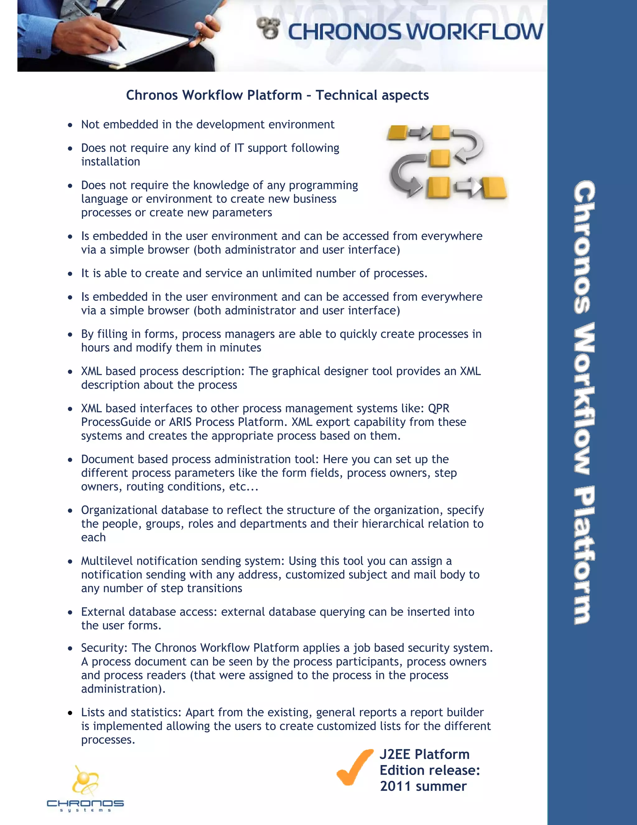 Chronos Workflow - Business process automation without programming | PDF | Computer Software and ...