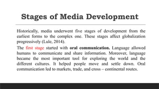 CW ppt 6 MEDIA AND CULTURE.pptx media and its impacts on culture | PPTX