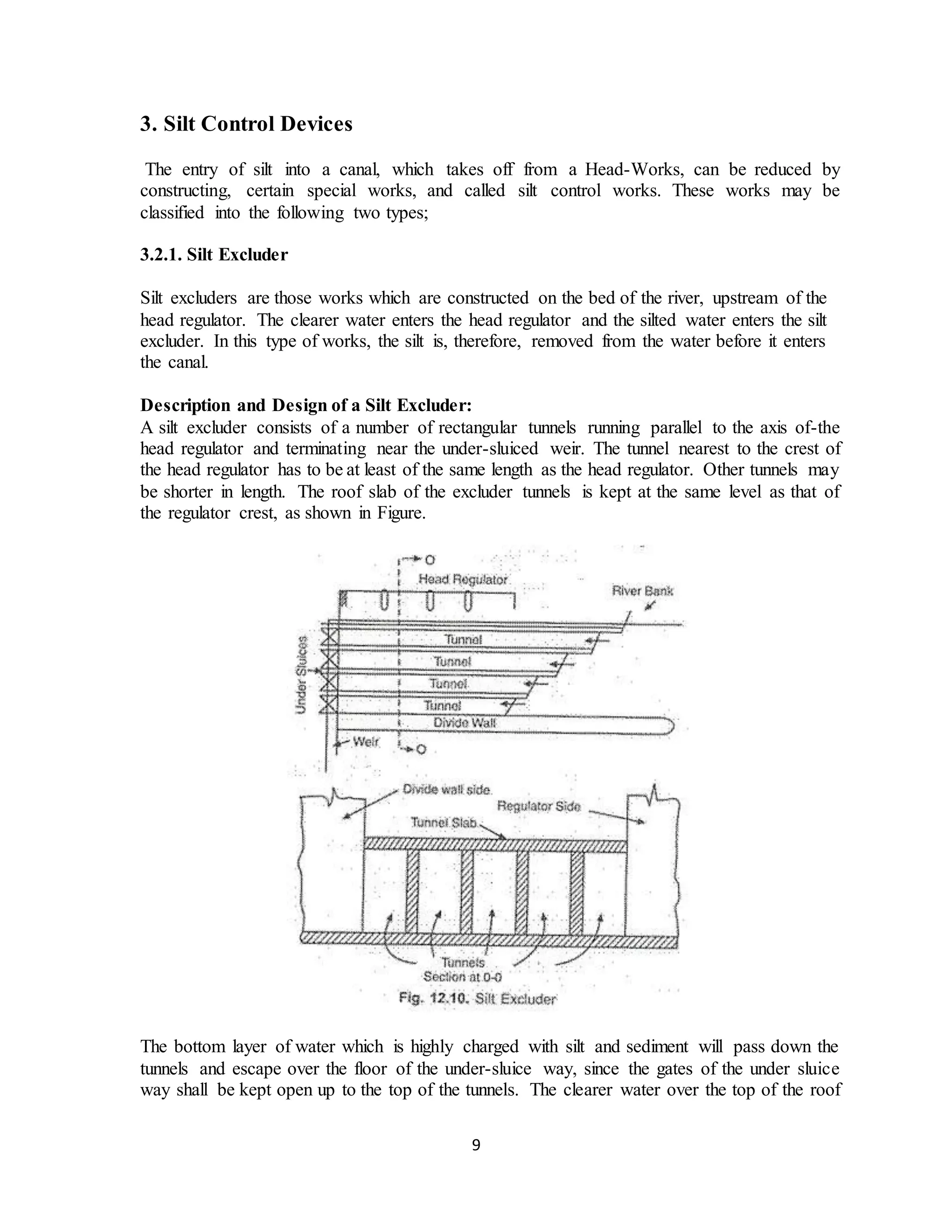Barrage Gate Operation Rules and Silt Control Devices Report | DOCX