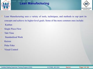 Cws a.1 - management systems for the welding supervisor - le huy cam ...