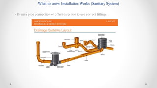 cold water sanitary plumbing system requirement design for renovation ...
