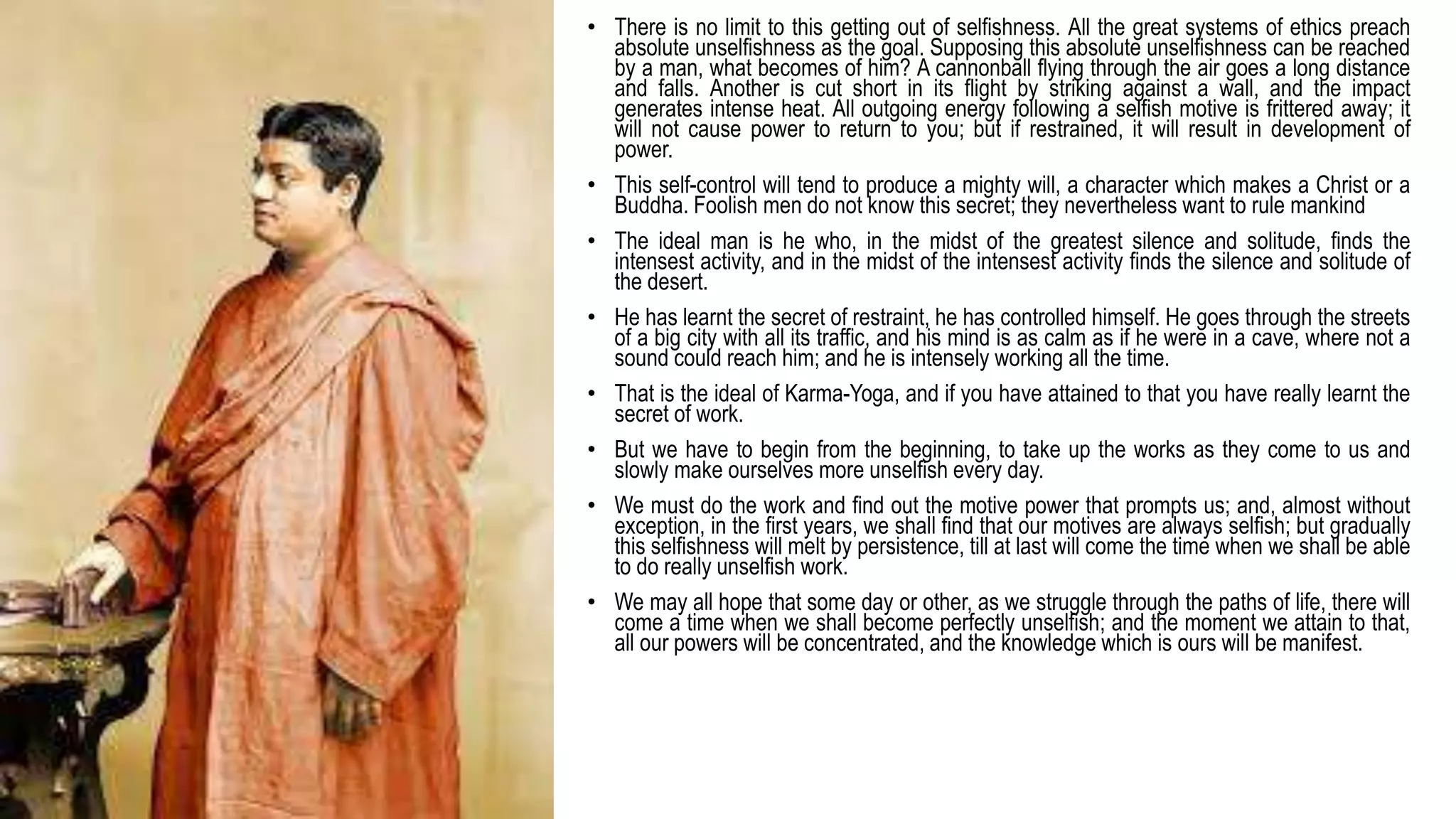 Swami Vivekananda message for today | PPTX