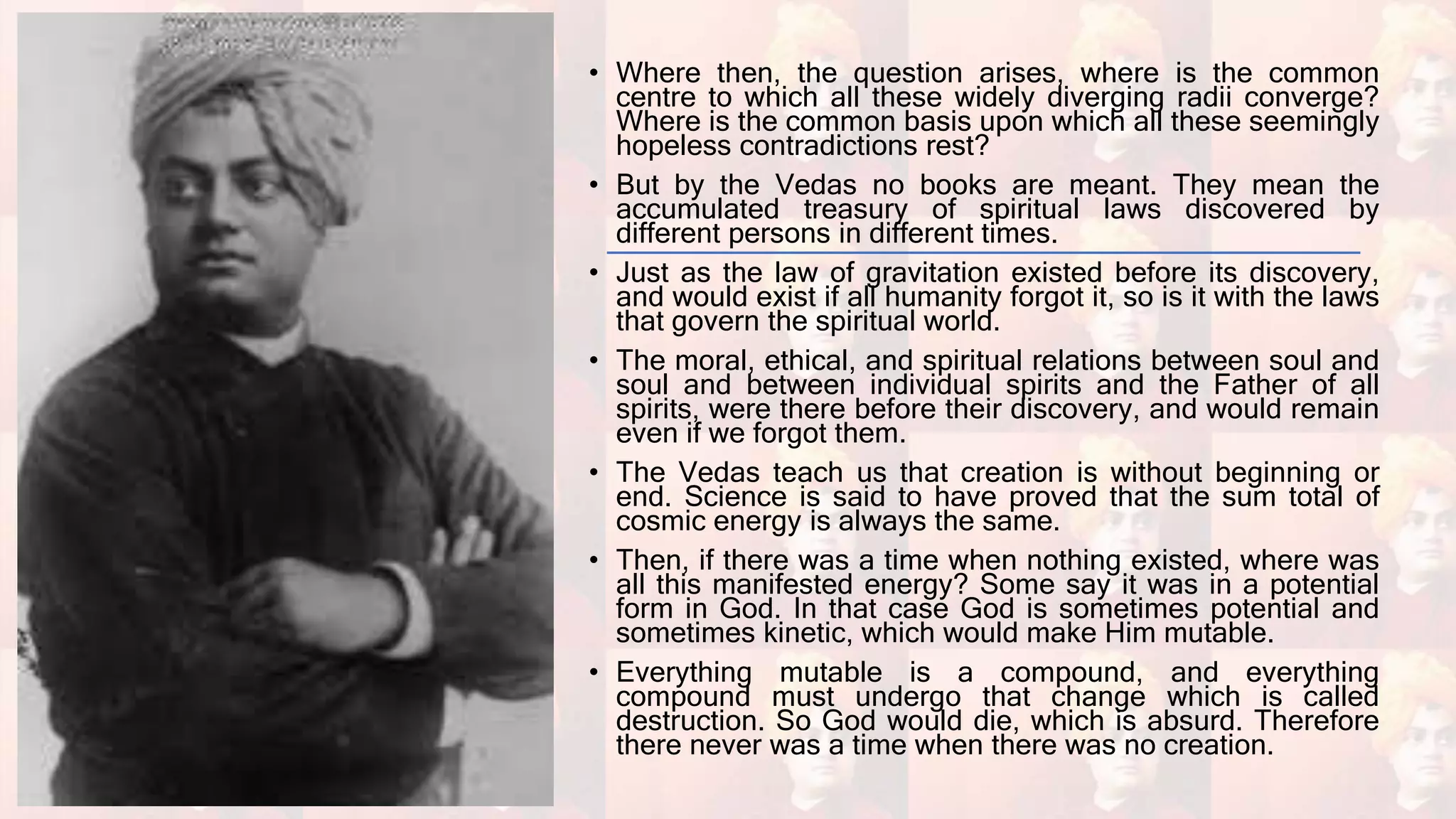 Swami Vivekananda message for today | PPTX
