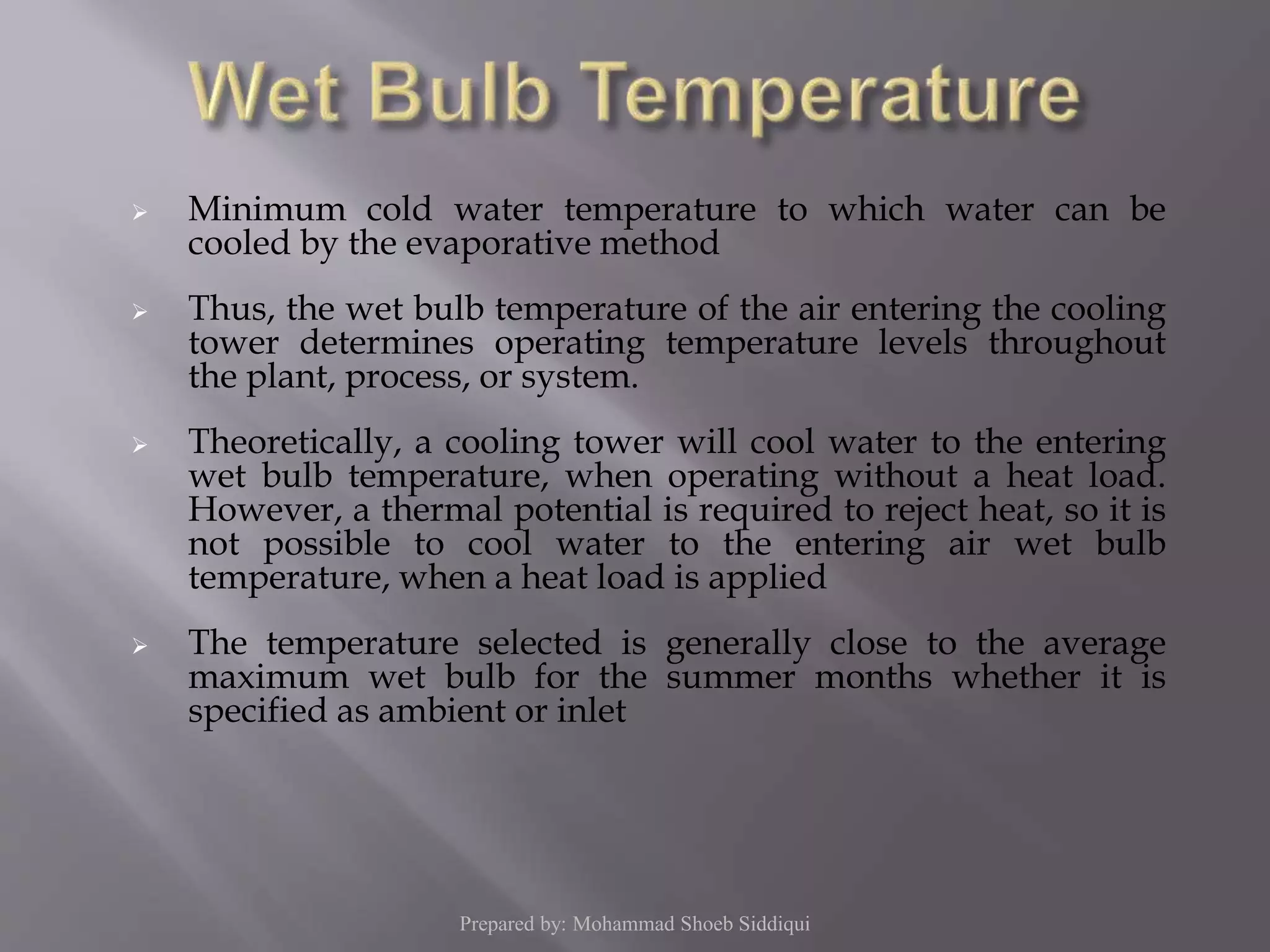 Cooling water (CW) system | PPSX
