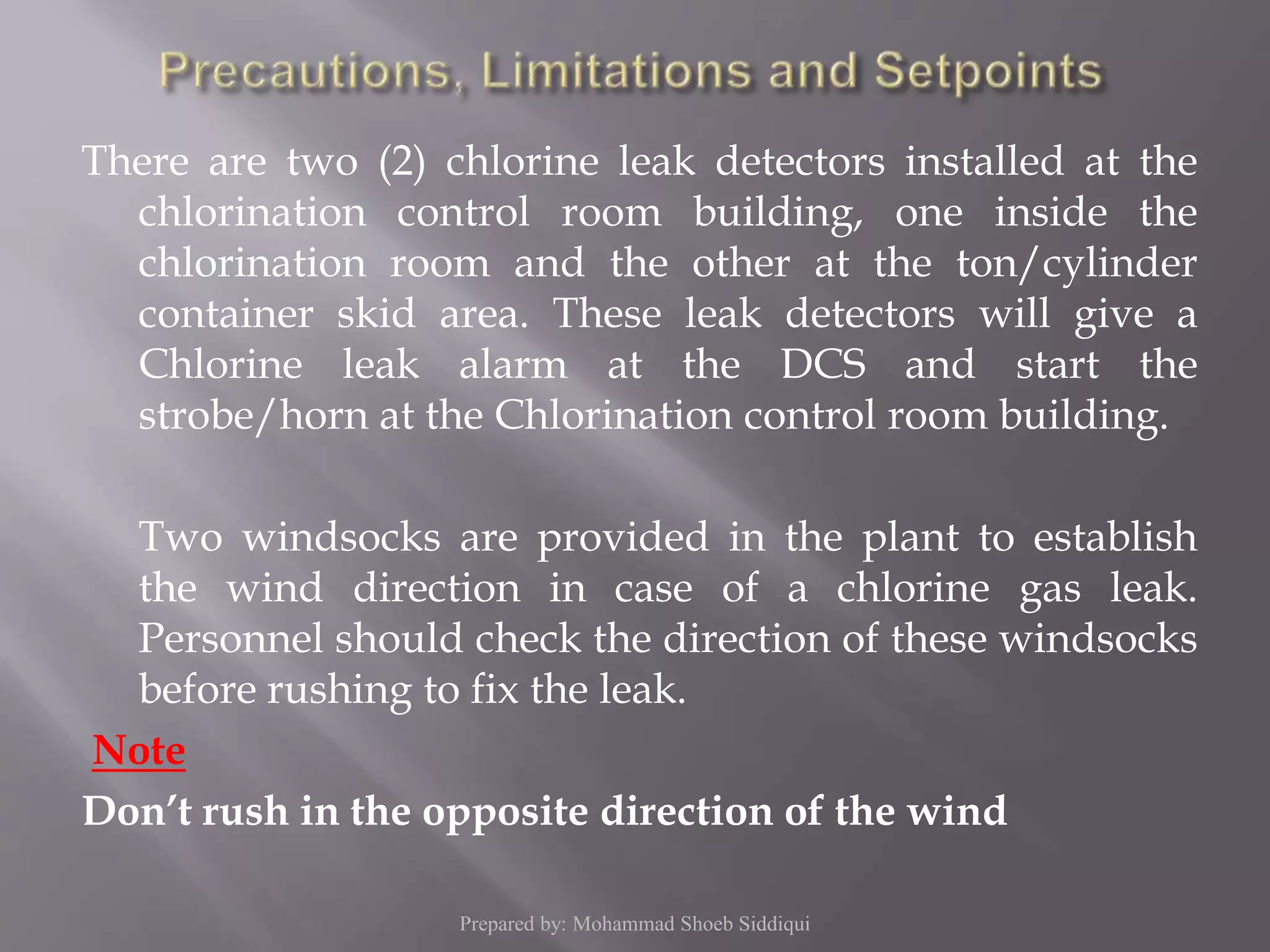 Cooling water (CW) system | PPSX