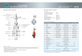 CWT Gate Valve | PDF | Civil Engineering Industry | Industries