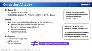 Device-level AI for 5G and beyond | PDF | Internet of Things | Internet
