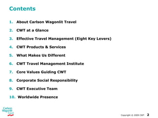 CWT Company Overview | PPT