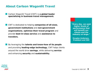 CWT Company Overview | PPT