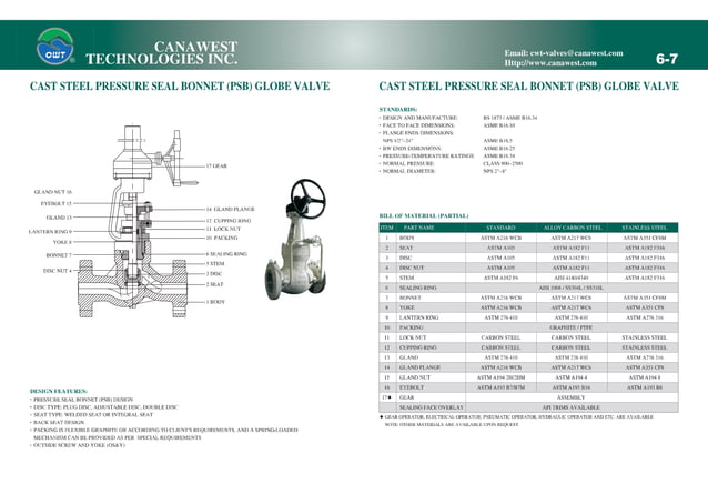 Cwt Globe Valve | PDF