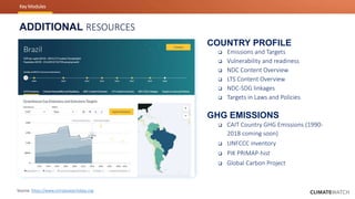 Training on Climate Data Tools for COP26 | PPTX