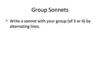 Cw typesof poetry | PPT