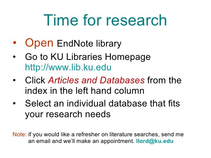 How To Use Endnote Cite While You Write Hiphopvse How To Use Endnote Cite While You Write Hiphopvse