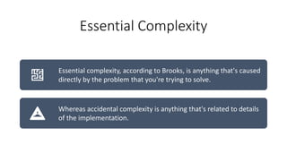 Essential Complexity in Systems Architecture | PPT