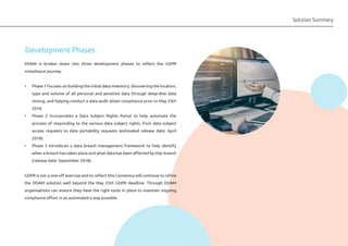 GDPR Data Discovery and Management Brochure | PPT