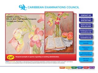 CXC 2020 Planner | PDF