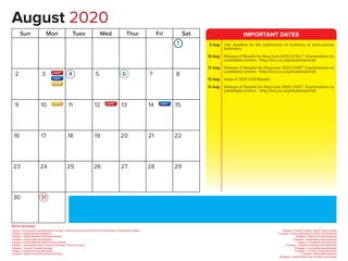 CXC 2020 Planner | PDF