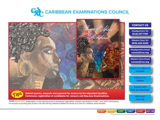 CXC 2020 Planner | PPT