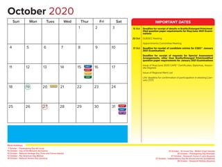 CXC 2020 Planner | PDF
