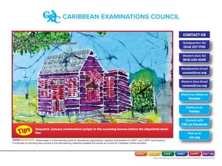 CXC 2020 Planner | PDF