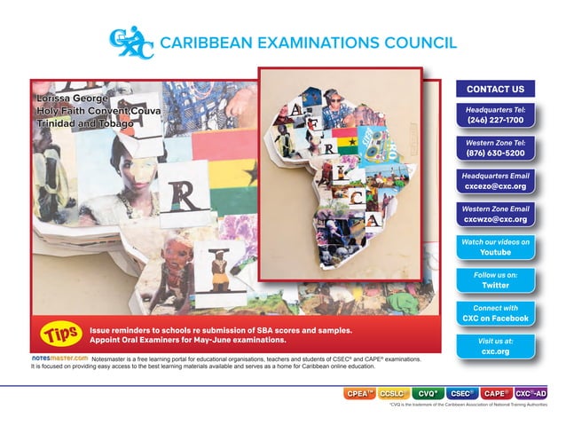 CXC 2020 Planner | PPT