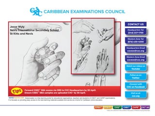 CXC 2020 Planner | PDF