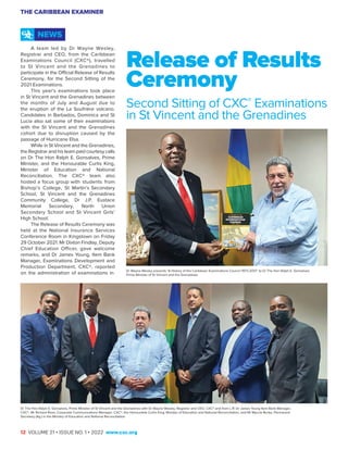 The Caribbean Examiner Vol. 21 Issue 1, 2022 | PDF