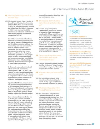 The Caribbean Examiner - The History of CXC | PDF