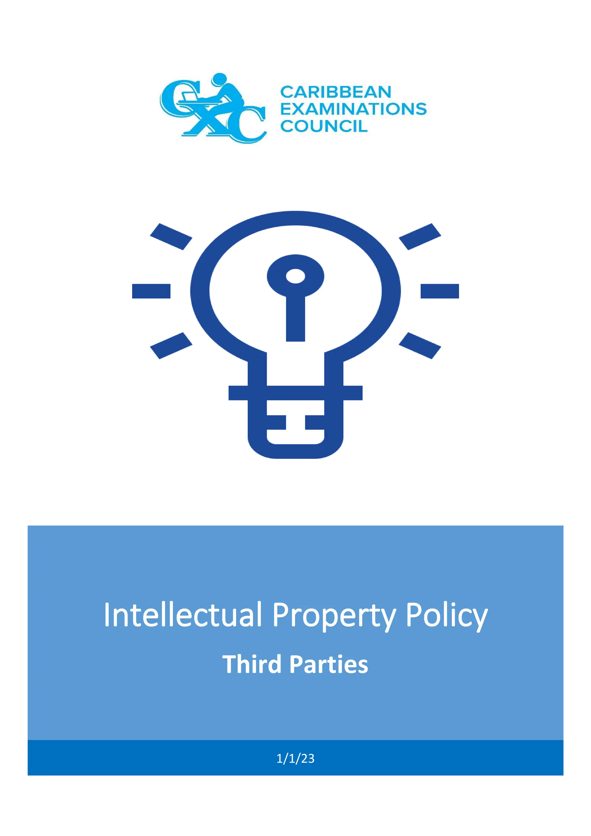CXC® Intellectual Property Policy | PDF