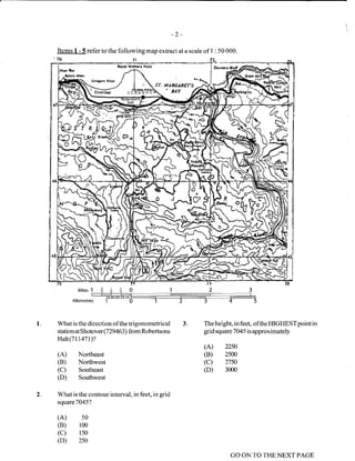 CSEC GEOGRAPHY multiple choice past paper 2010 | PDF