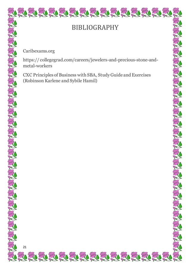 Cxc p.o.b sba | DOCX