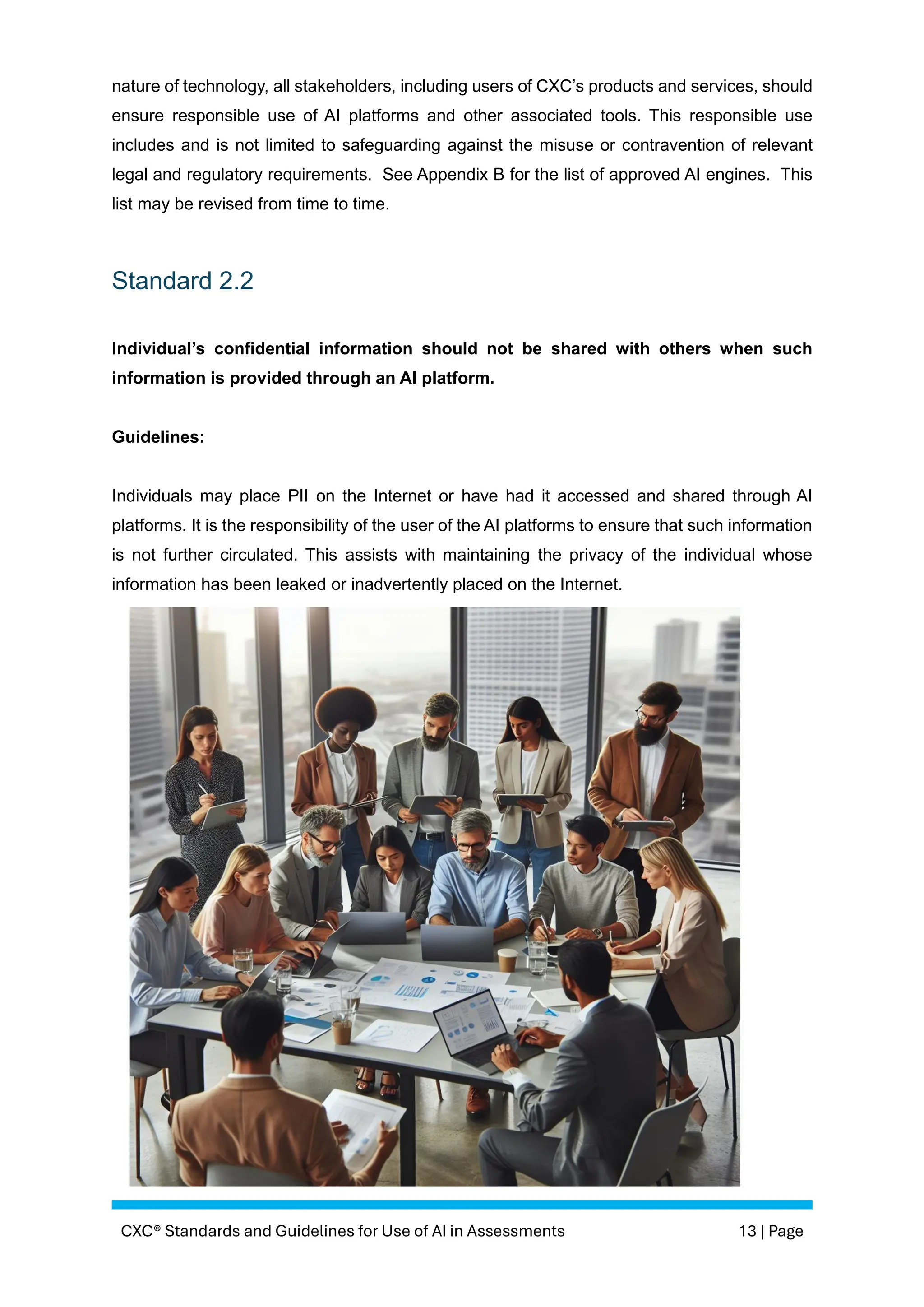 CXC Standards and Guidelines for the Use of AI in Assessment V1.0 (2025 ...