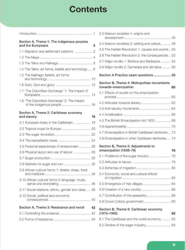 CXC Study Guide - Caribbean History for CSEC.pdf | Educational ...