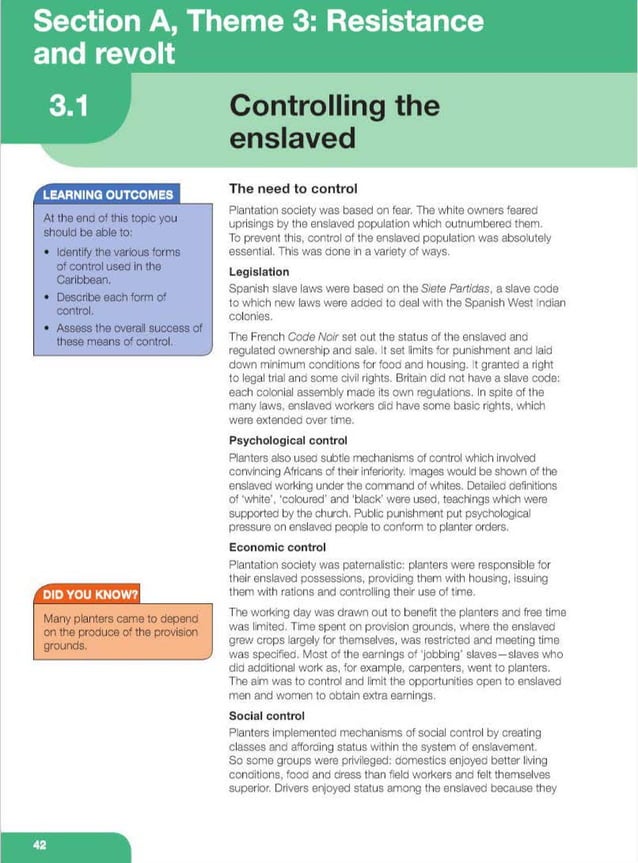 CXC Study Guide - Caribbean History for CSEC.pdf | Educational ...