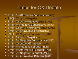 Introduction to CX Debate Intro Part II.pptx