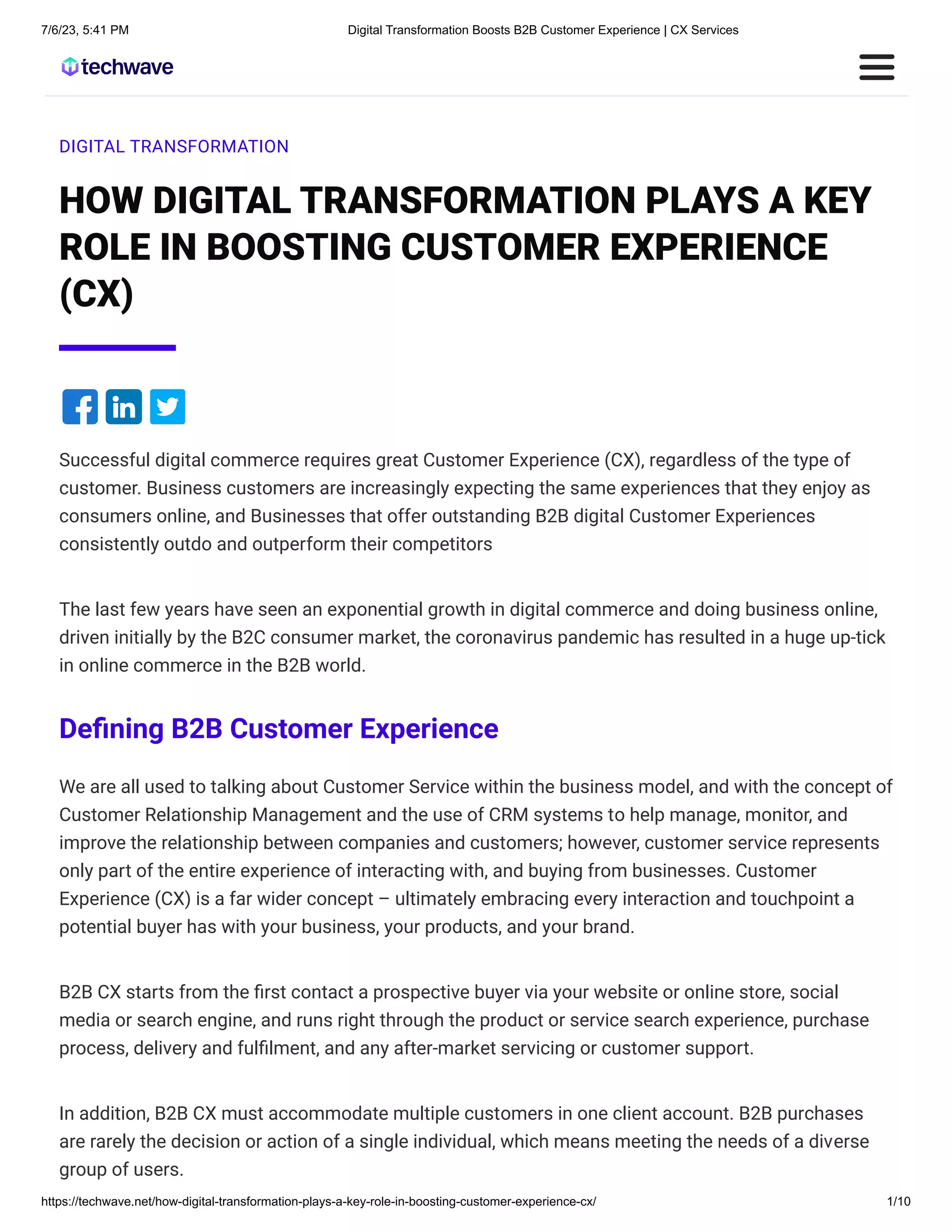 cx digital transformation-b2b digital transformation.pdf