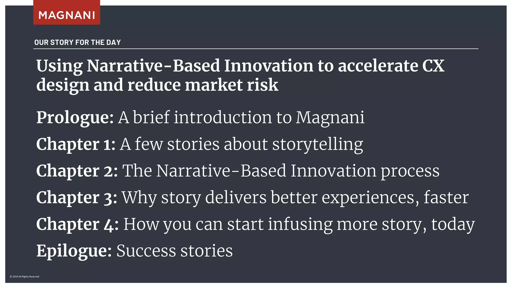 Narrative Based Innovation | PPT