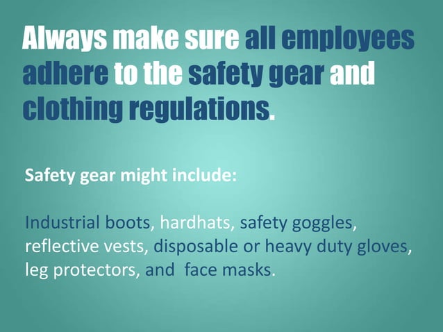 10 Principles Every OHS Representative Should Know | PPTX