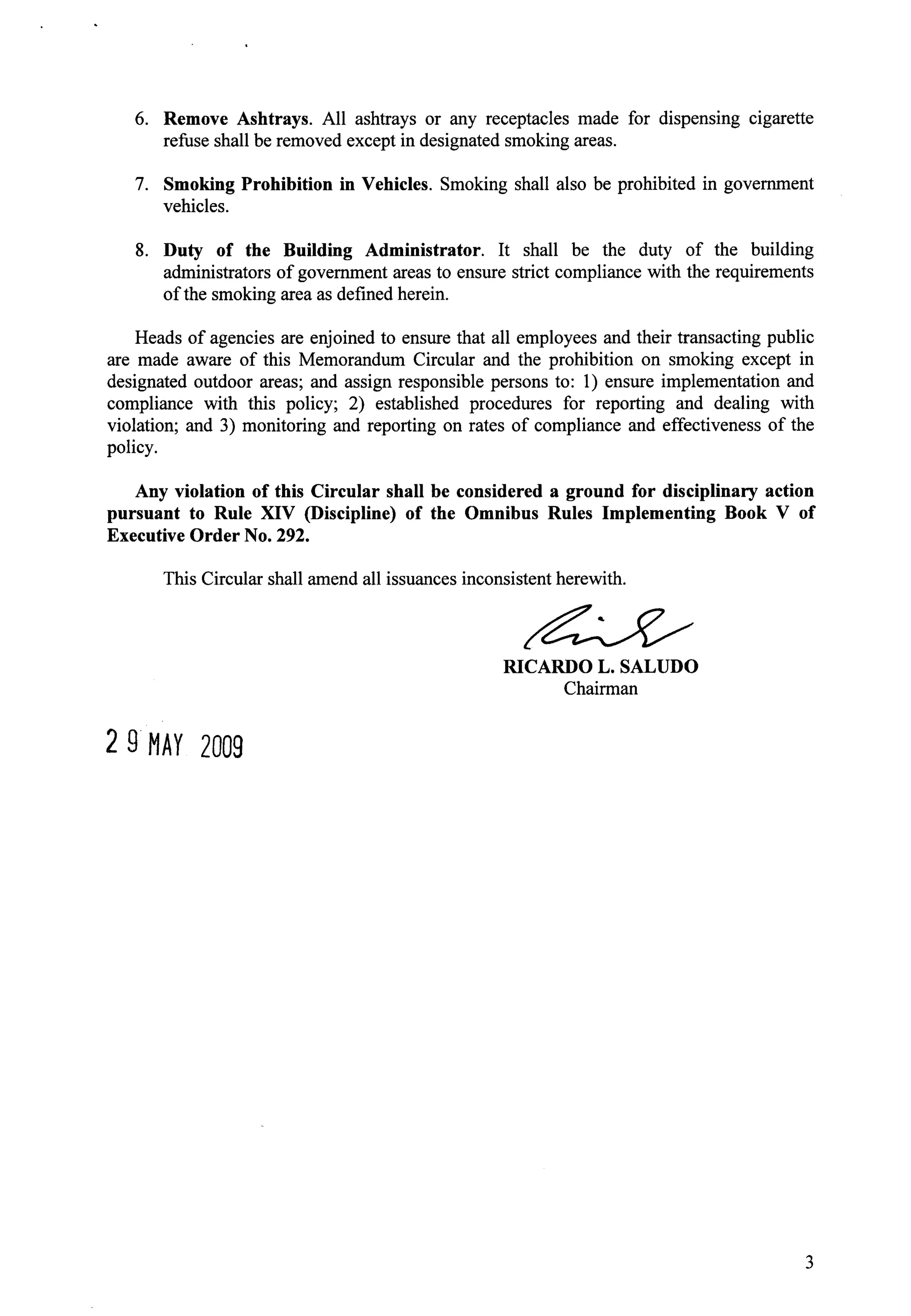 CSC Memo Circular No. 17, s. 2009 | PDF