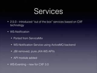 Apache CXF New Directions in Integration | PPT