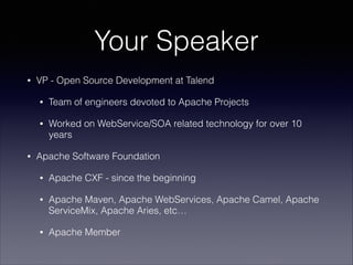 Apache CXF New Directions in Integration | PPT