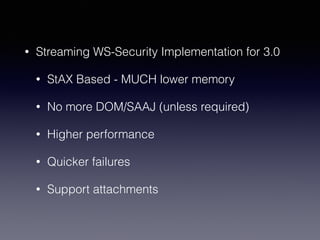 CXF 3.0, What's new? | PPT