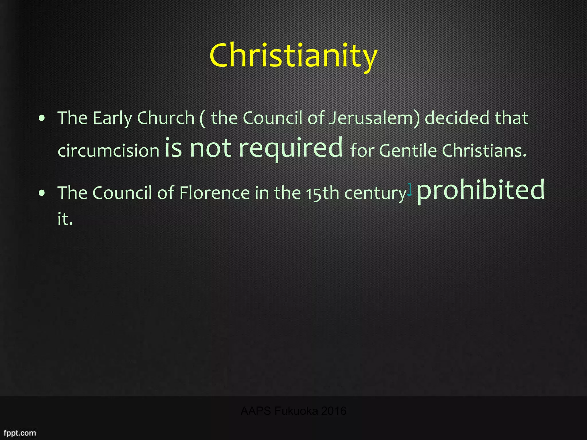 History of circumcision | PPT