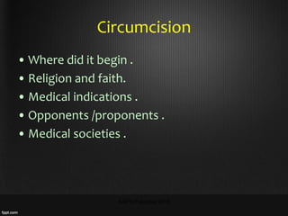 History of circumcision | PPT