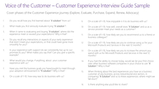 CX interview questions, customer experience guide | PPTX