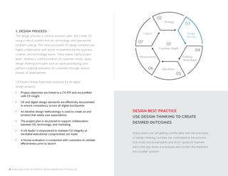BUILDING YOUR CX STRATEGY: SEVEN DIMENSIONS FOR SUCCESS | PDF