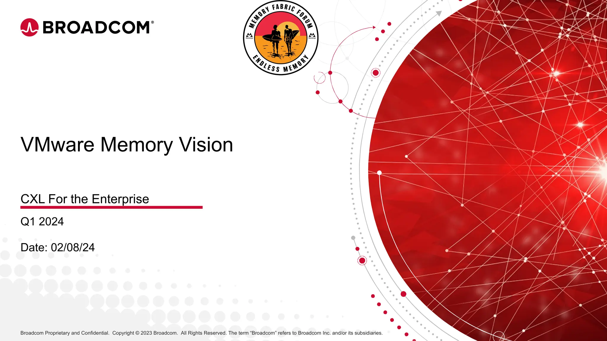 Q1 Memory Fabric Forum: VMware Memory Vision | PDF