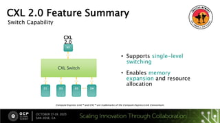 CXL Consortium Update: Advancing Coherent Connectivity | PPTX ...
