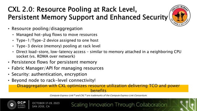 CXL Consortium Update: Advancing Coherent Connectivity | PPTX ...