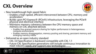 CXL Consortium Update: Advancing Coherent Connectivity | PPTX ...